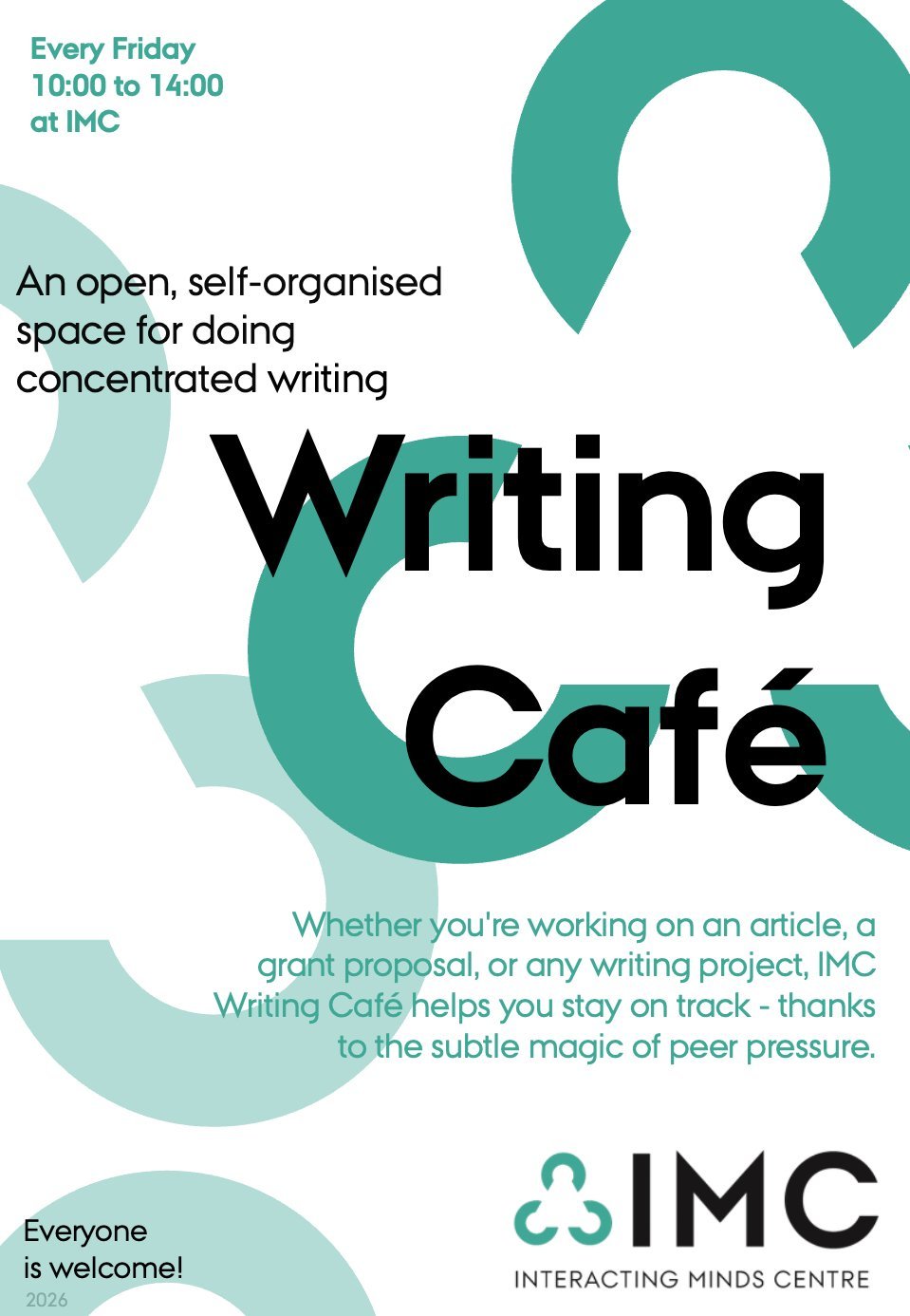 IMC's Friday Writing Café
